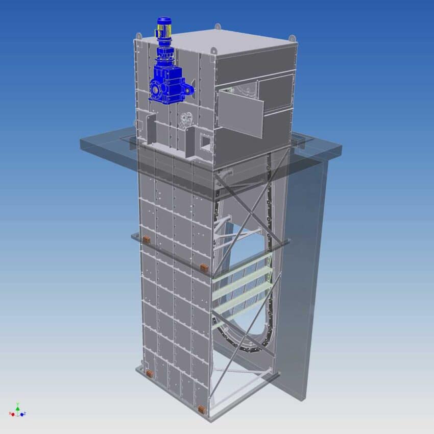 Travelling Band Screen - Quality and Long Service Life! - www.hubert.nl