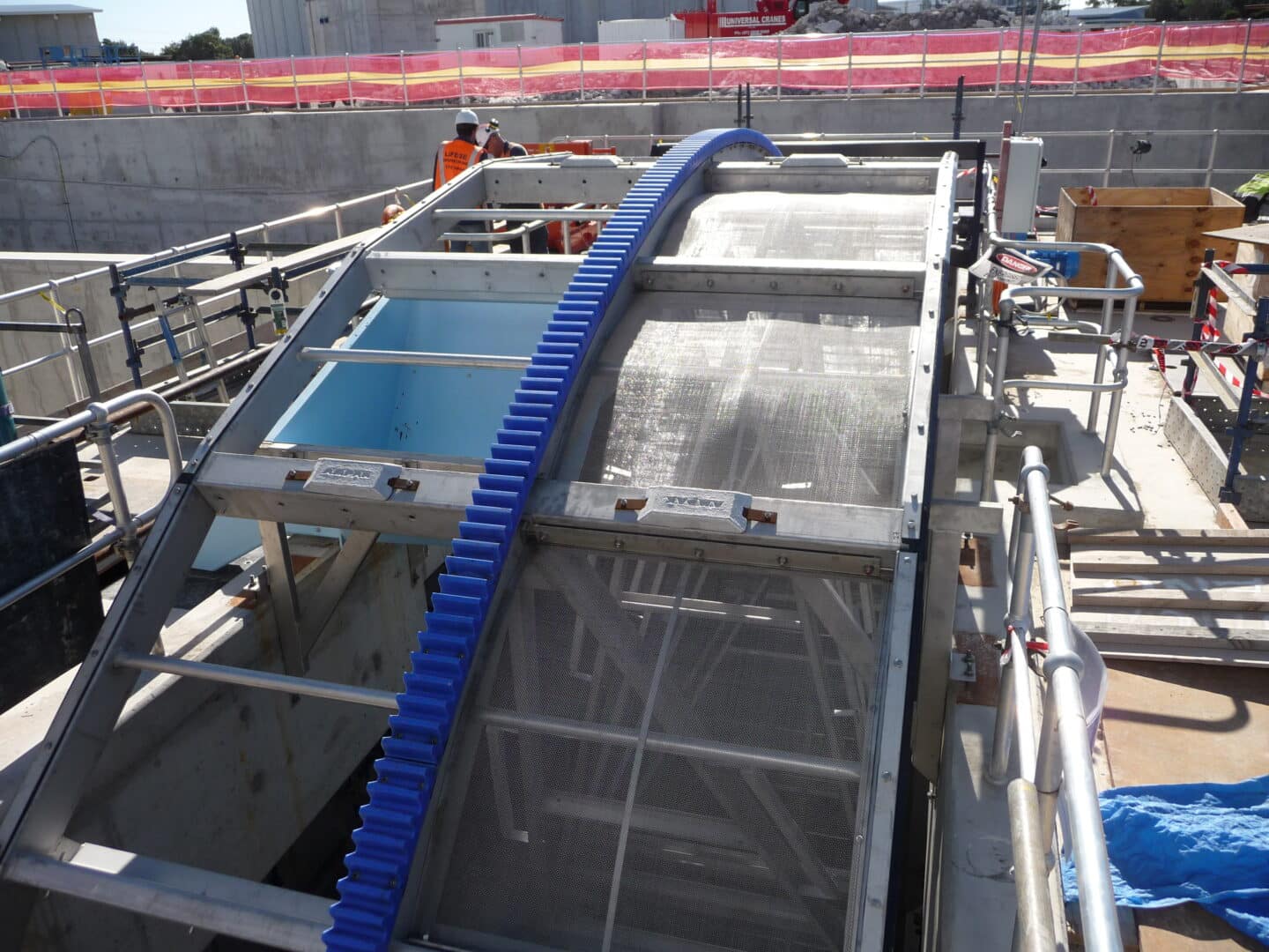 Drum screens for sea water intake applications - Hubert means quality!