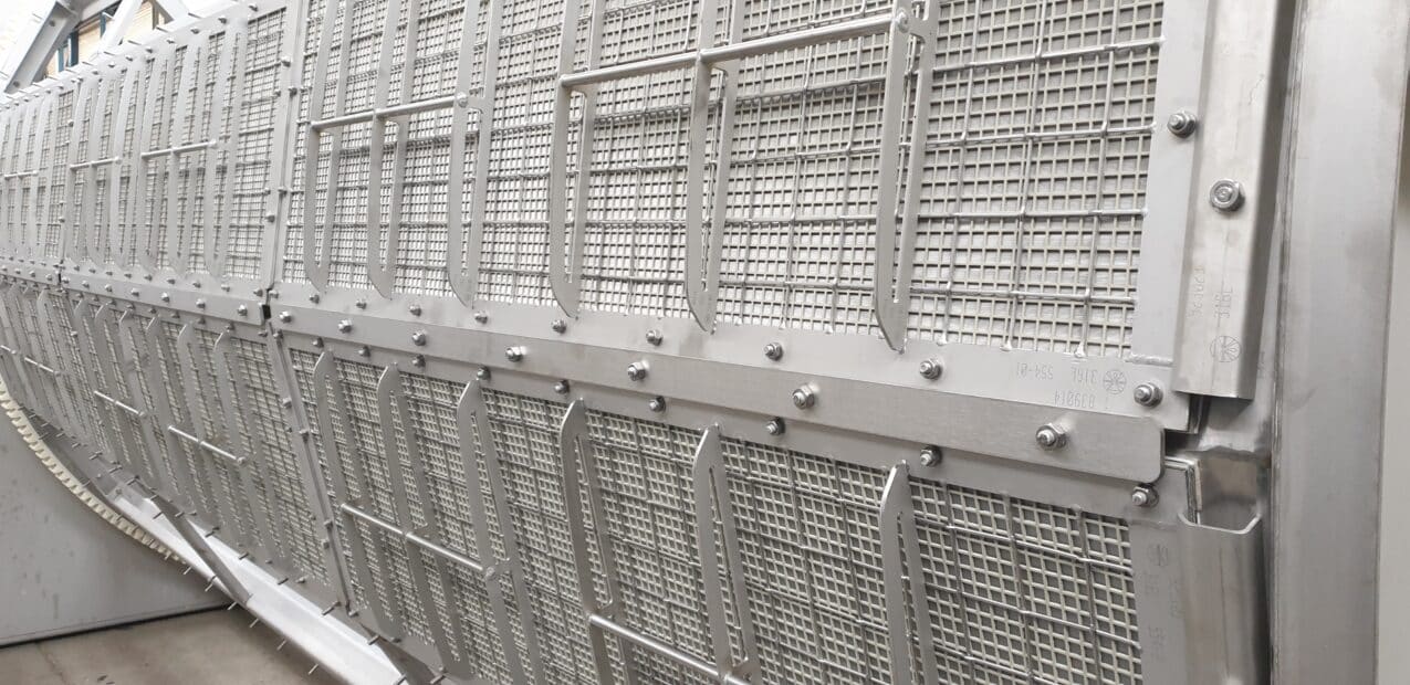 Drum screens for sea water intake applications - Hubert means quality!