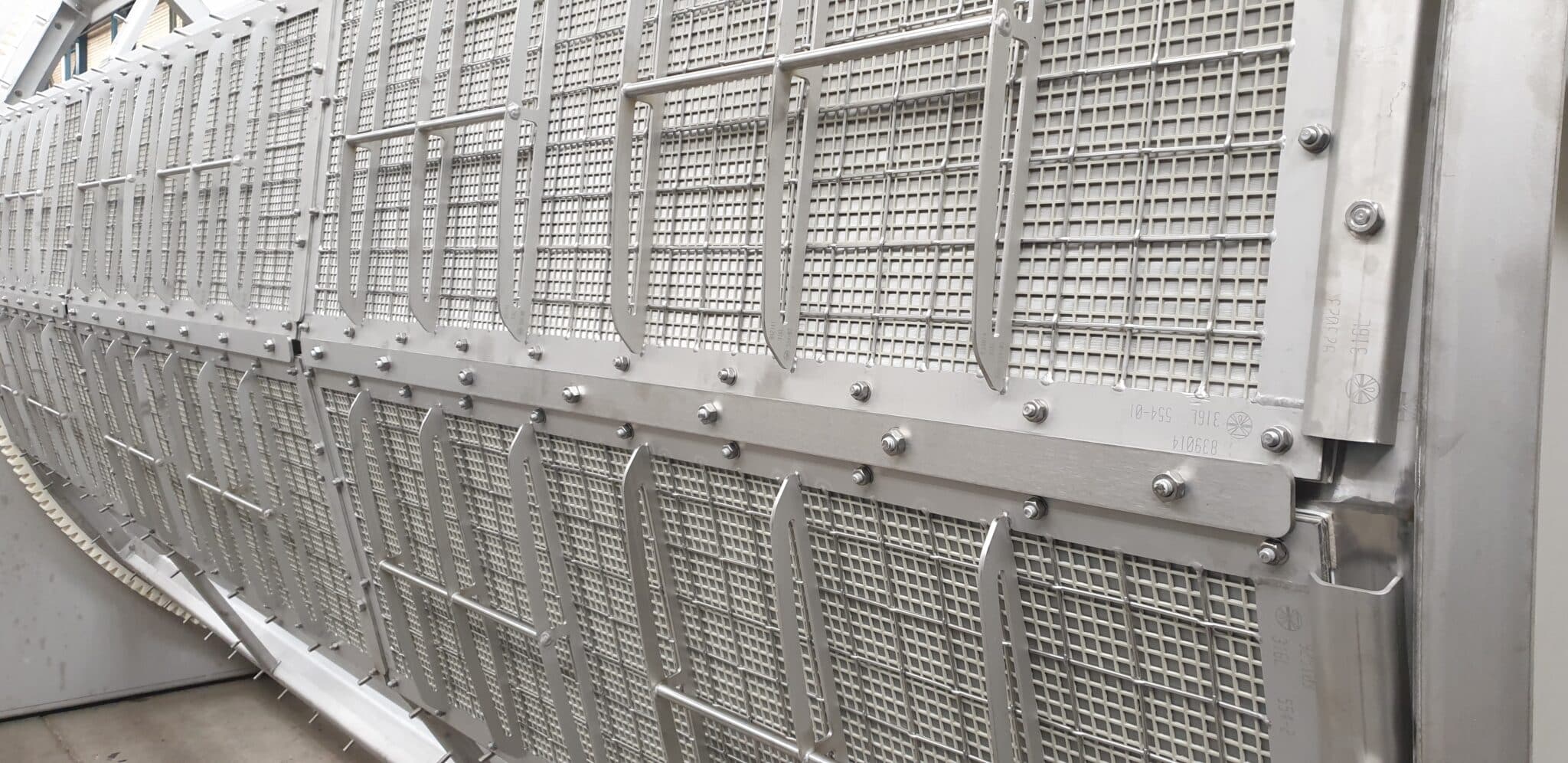 Drum screens for sea water intake applications - Hubert means quality!