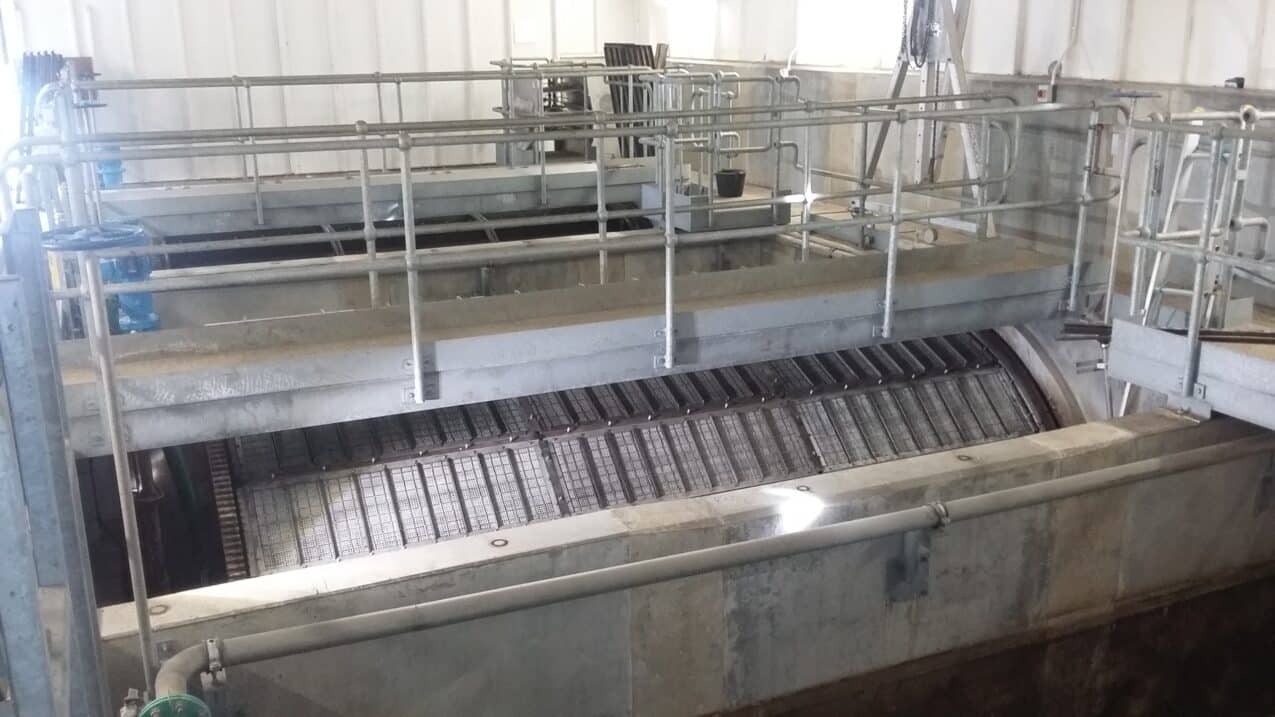 Drum screens for sea water intake applications - Hubert means quality!