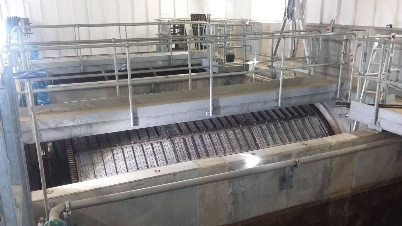 Drum screens for sea water intake applications - Hubert means quality!