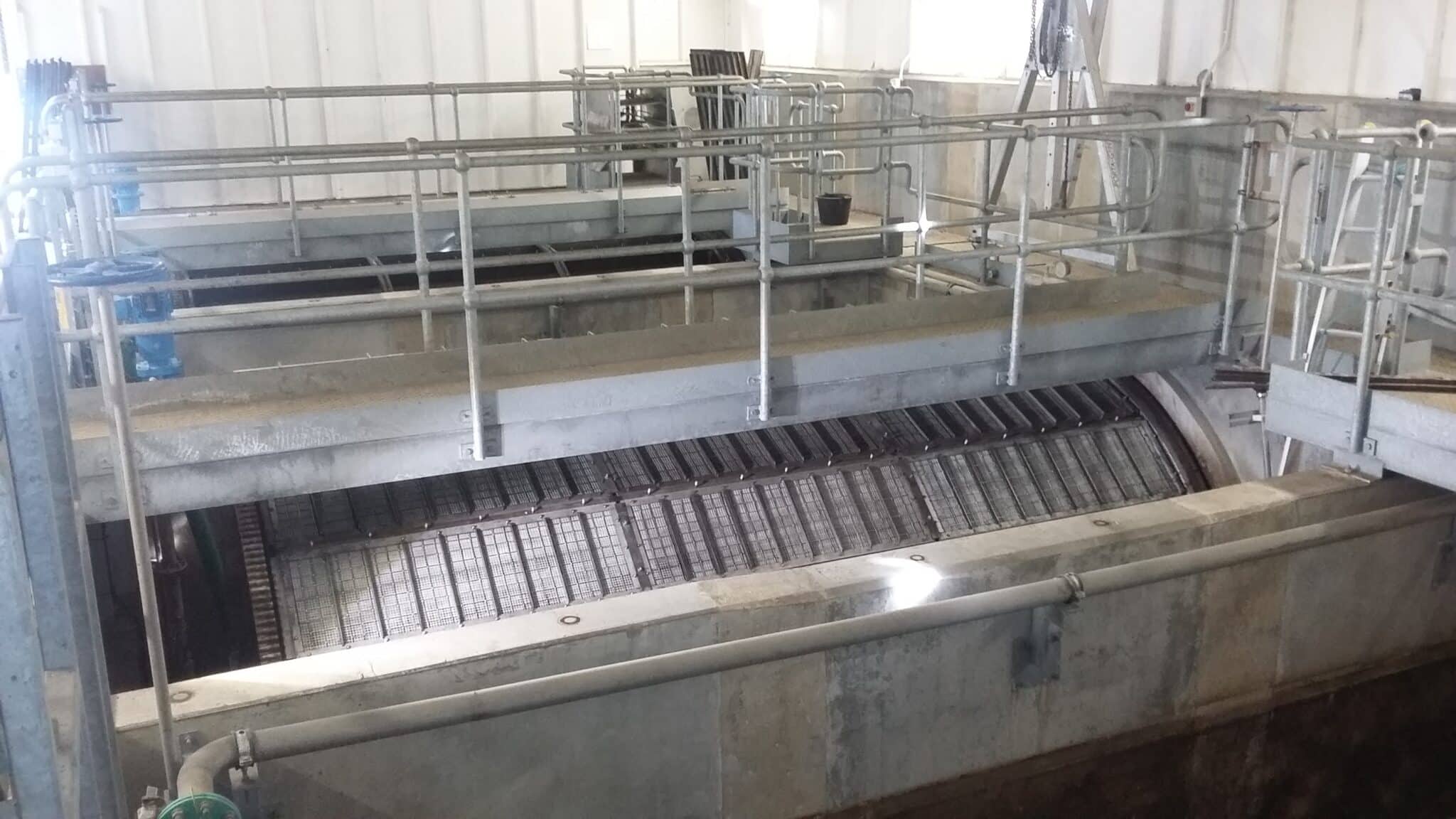 Drum screens for sea water intake applications - Hubert means quality!