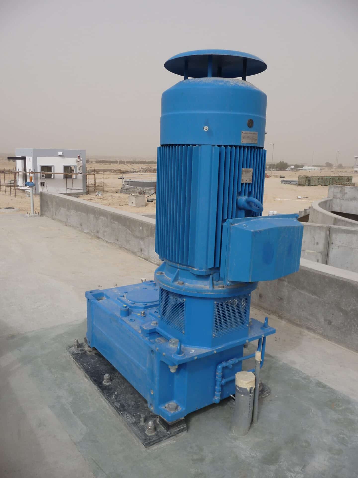 Surface Aerator - Hubert's waste water treatment machinery program
