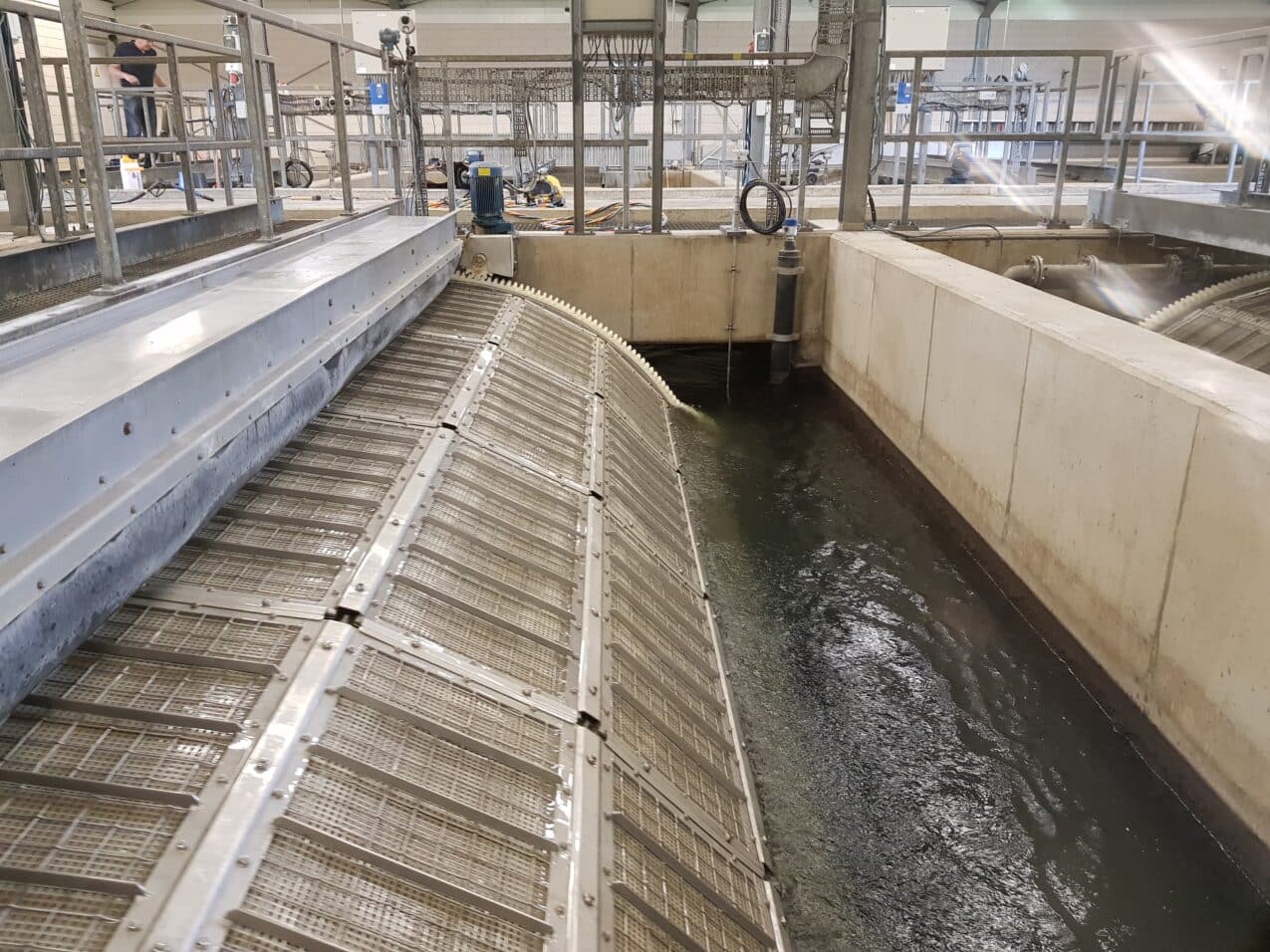 Microscreens - Hubert's waste water treatment machinery program